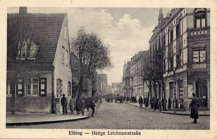 Historische Ansichtskarten - Elbing 07