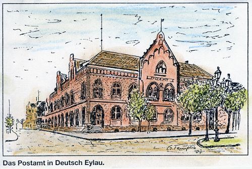 Vom Postwesen im alten Deutsch Eylau von Gerhard Templin Bearbeitung C